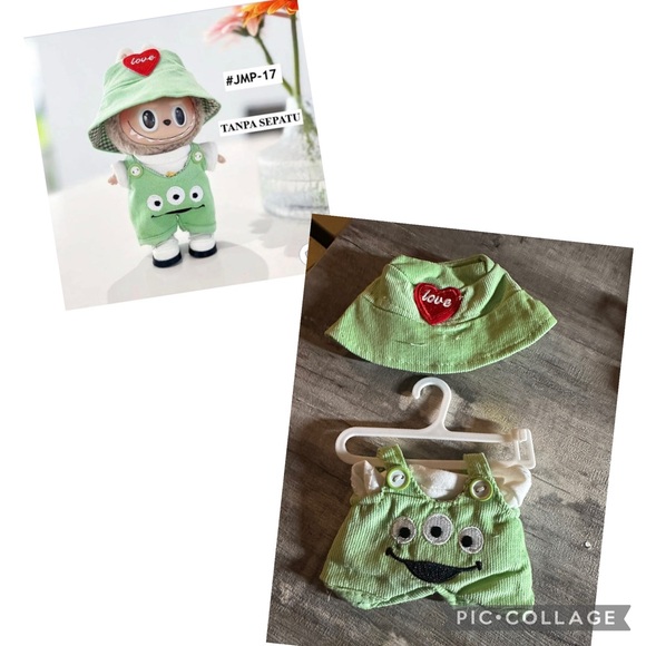 no brand | Other | Monster Inc Alien Labubu Outfit Set | Poshmark